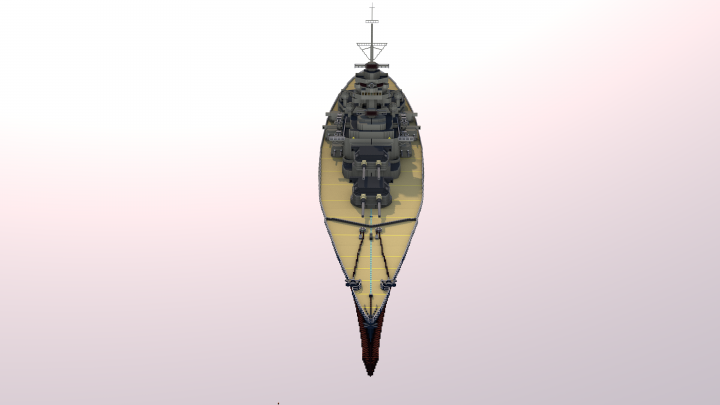 H41 class battleship DKM Lütjens Minecraft Map
