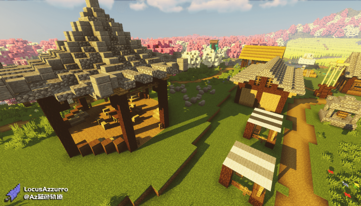 Spring Breeze Village Minecraft Map