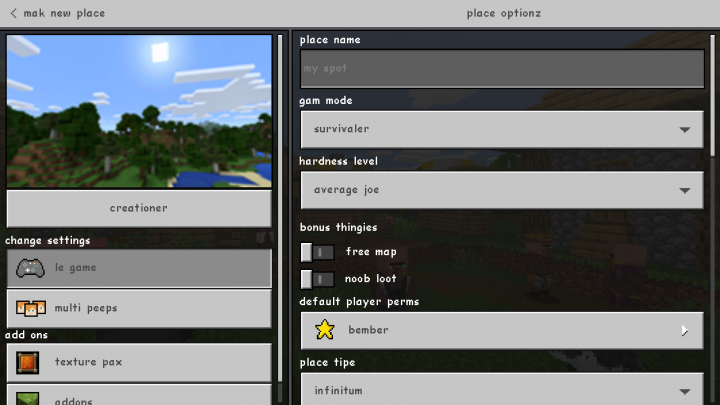 the lad pack (bedrock language pack) 1.20/1.19.2/1.19.1/1.19/1.18/1.17. ...