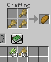 Inventory Bread and Paper Minecraft Data Pack
