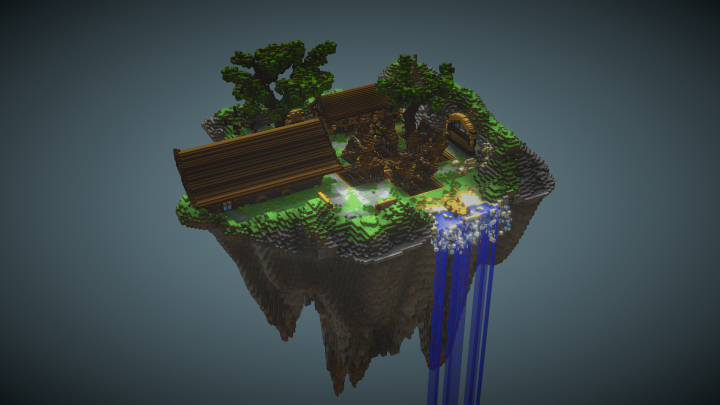 Skyblock spawn Minecraft Map