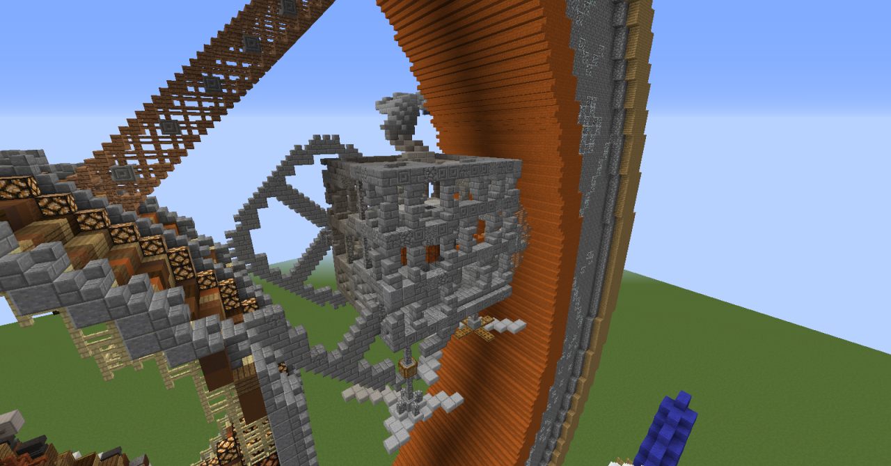 SteamPunk Wheel - map Minecraft Map