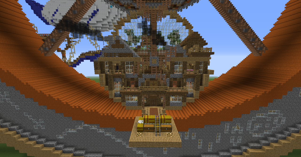 SteamPunk Wheel - map Minecraft Map