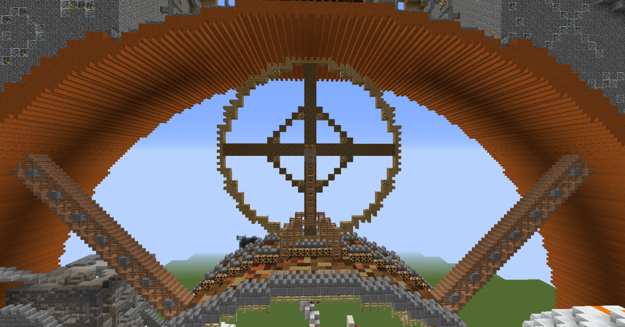 SteamPunk Wheel - map Minecraft Map