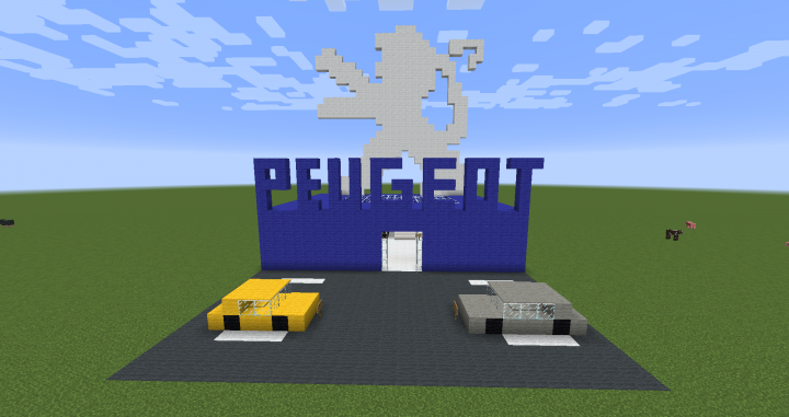 PEUGEOT dealership Minecraft Map