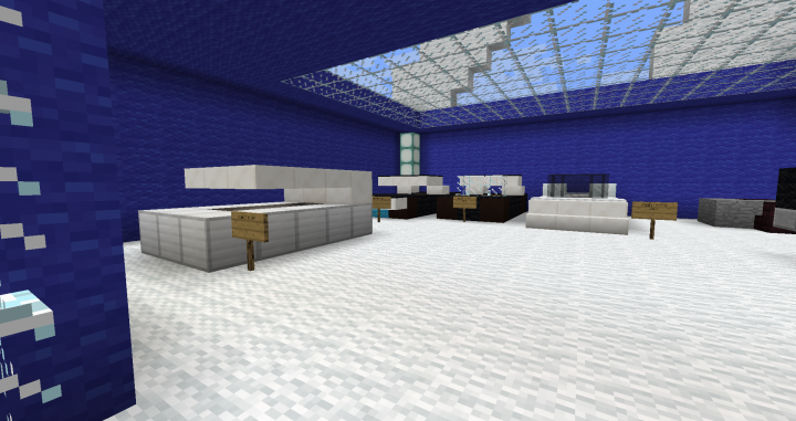 PEUGEOT dealership Minecraft Map