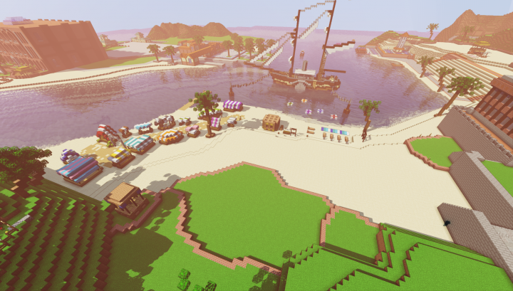 Mesa Build Minecraft Map