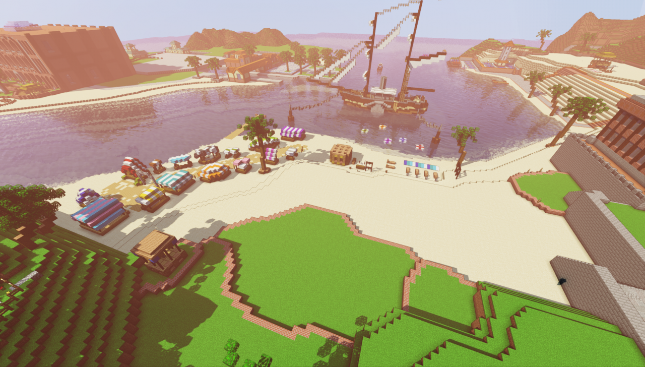 Mesa Build Minecraft Map