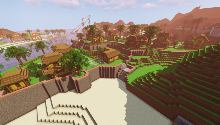 Mesa Build Minecraft Map