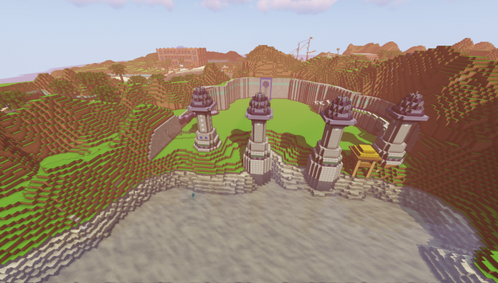 Mesa Build Minecraft Map