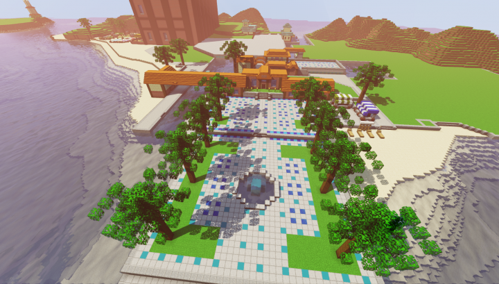 Mesa Build Minecraft Map