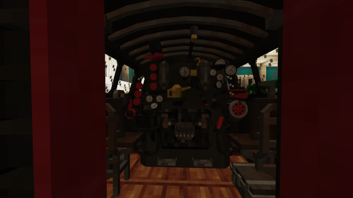 RAILWAY MUSEUM (Immersive Railroading) Minecraft Map
