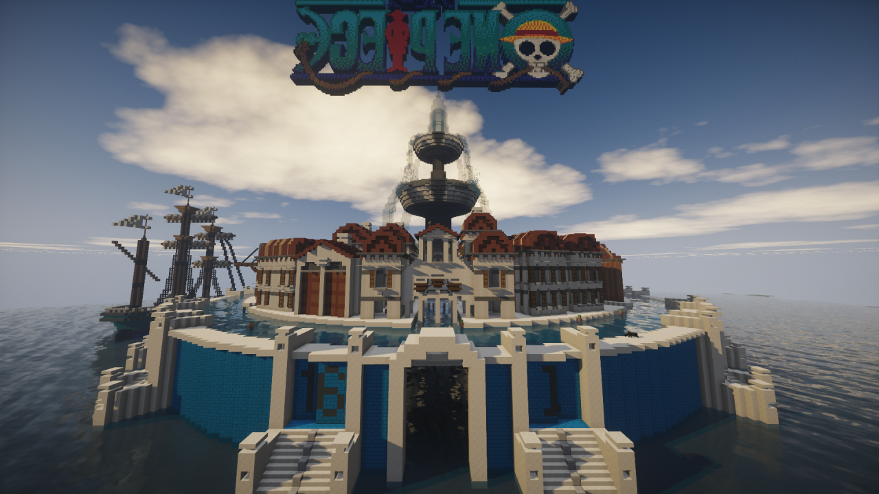 One Piece Water 7 Inspiration Minecraft Map