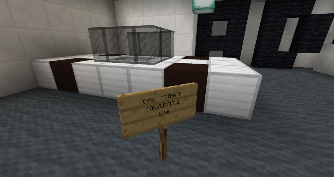 OPEL dealership Minecraft Map