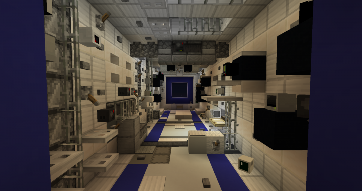 ISS International Space Station | 2:1 Scale Recreation Minecraft Map