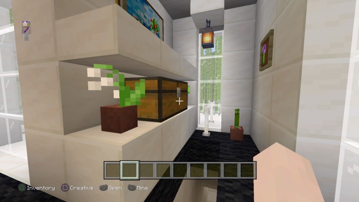 PS4 Modern House Minecraft Map