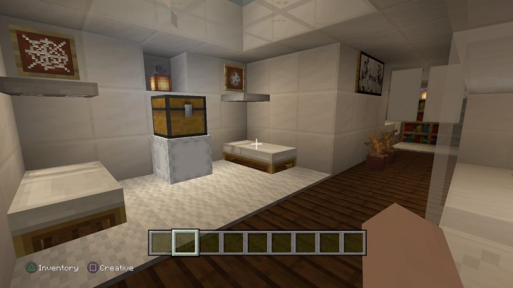 PS4 Modern House Minecraft Map