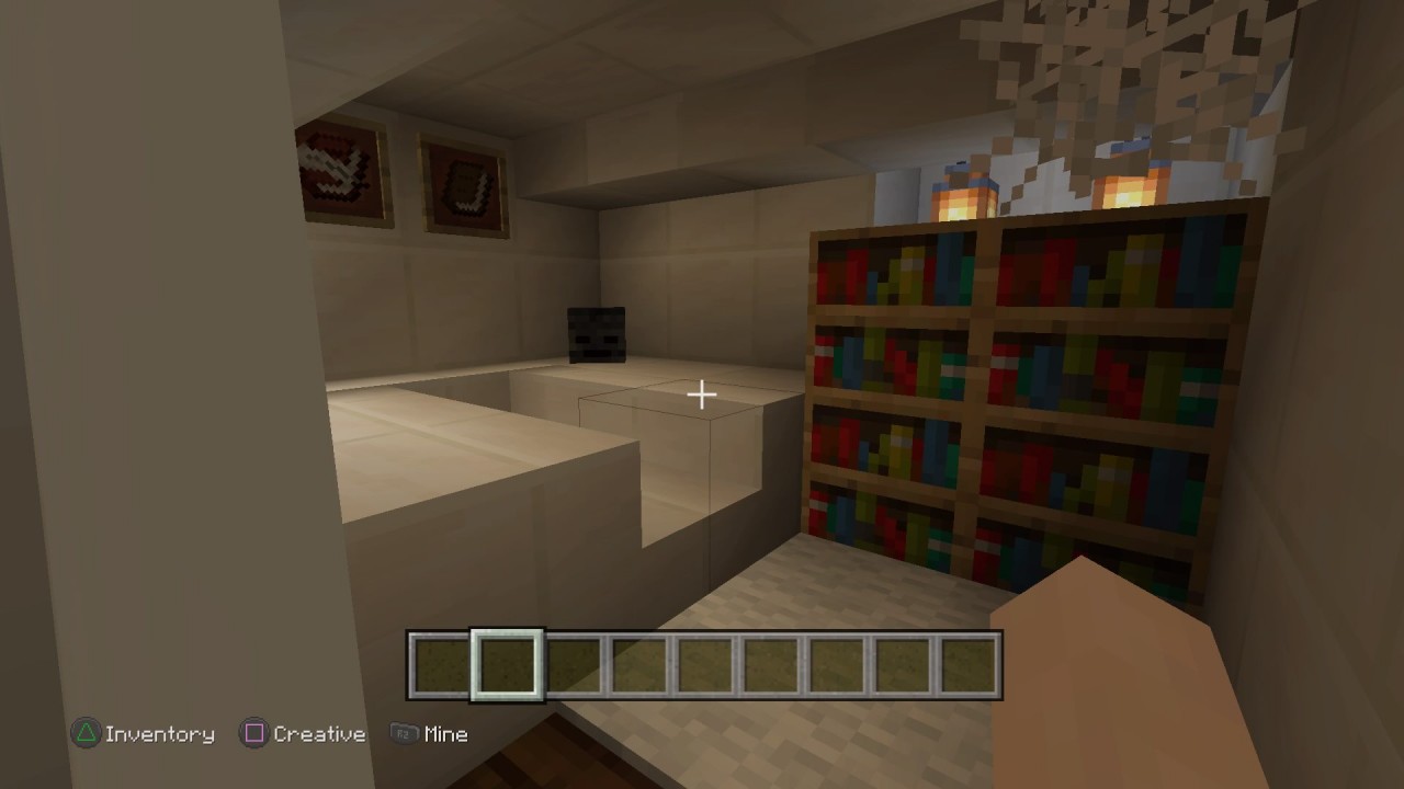 PS4 Modern House Minecraft Map