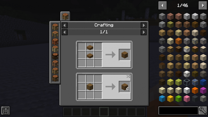 Dark UI Addon (VanillaTweaks dark ui for mods) Minecraft Texture Pack
