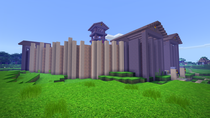 Roman Castle of Supravieţuitor Minecraft Map