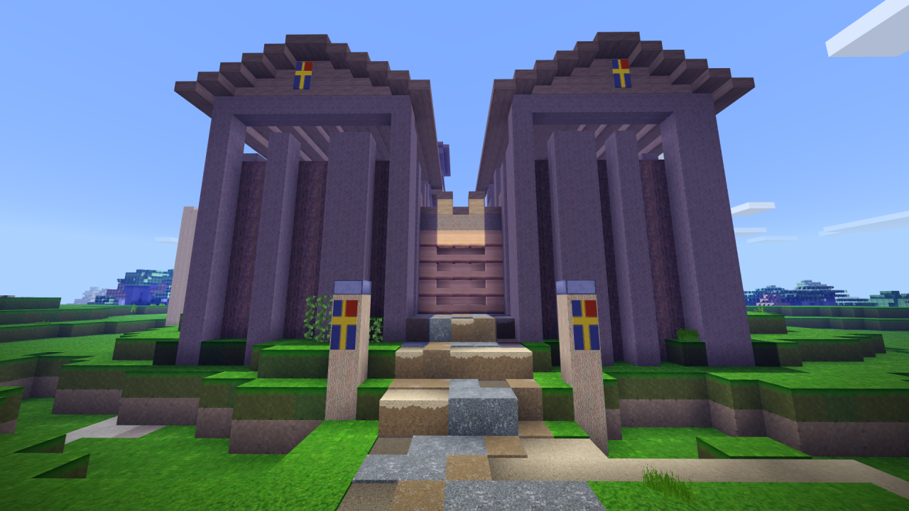 Roman Castle of Supravieţuitor Minecraft Map