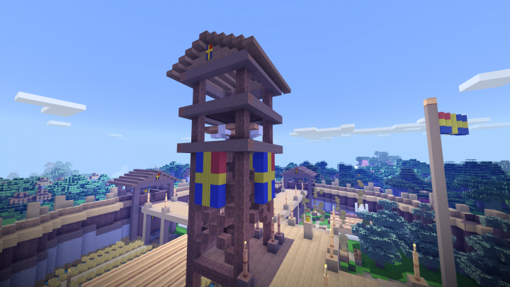 Roman Castle of Supravieţuitor Minecraft Map