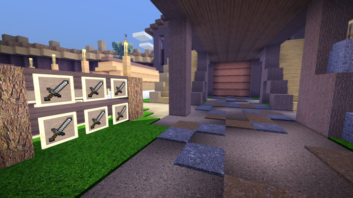 Roman Castle of Supravieţuitor Minecraft Map