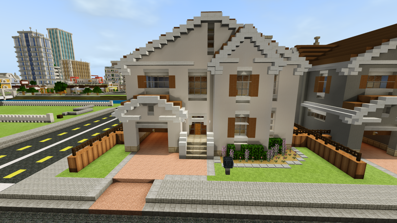 Greyvanilla Houses Minecraft Map