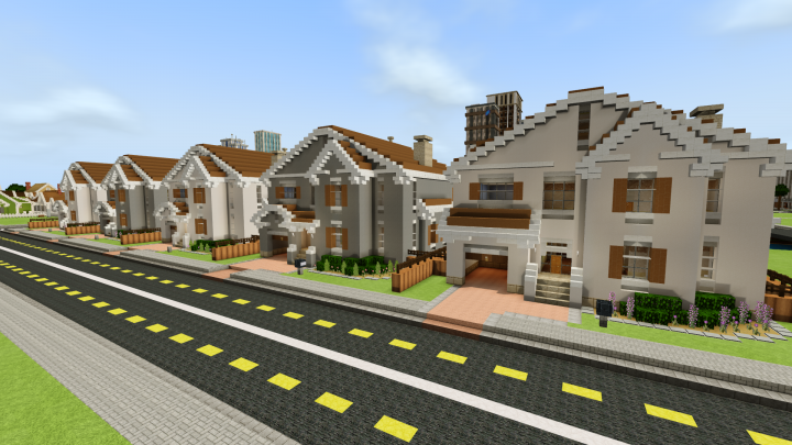Greyvanilla Houses Minecraft Map