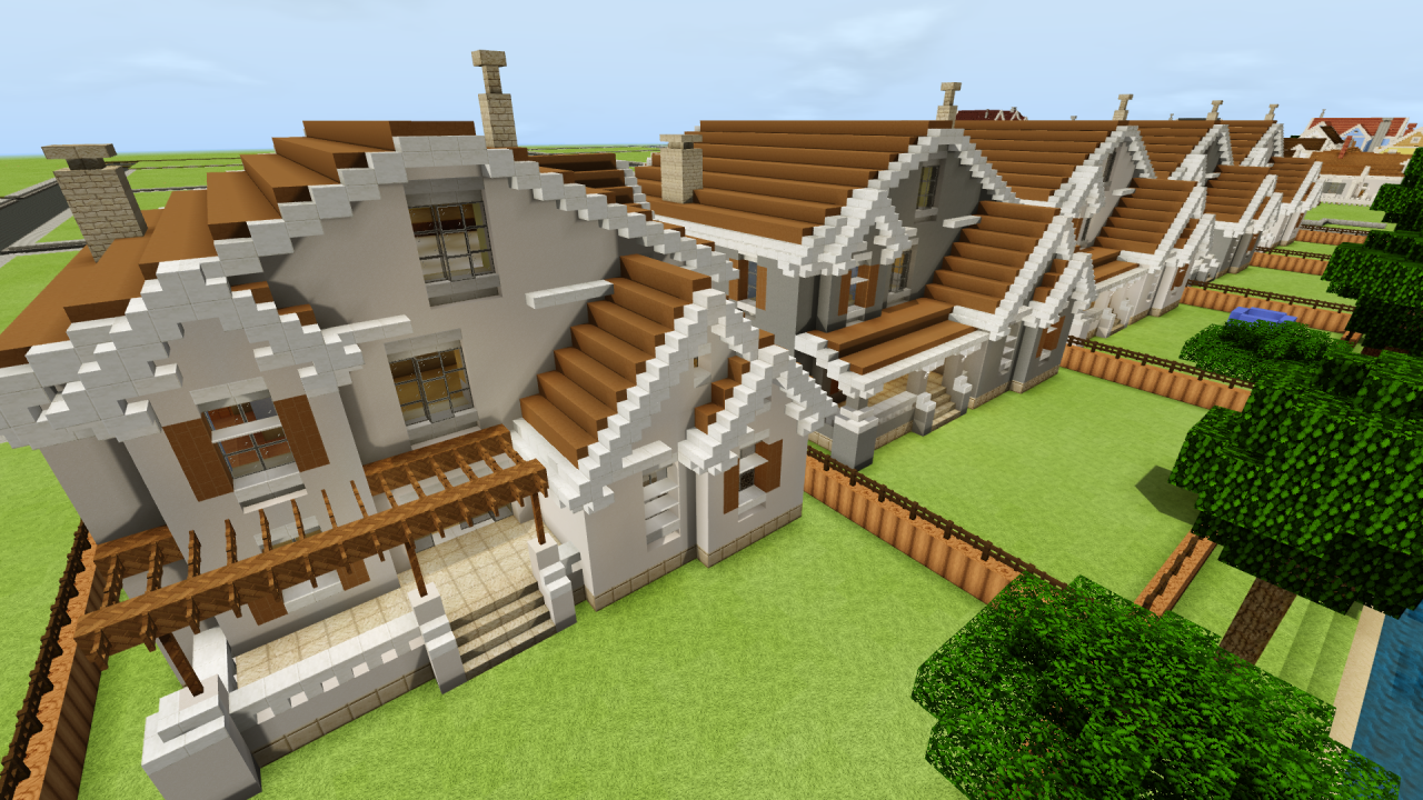 Greyvanilla Houses Minecraft Map