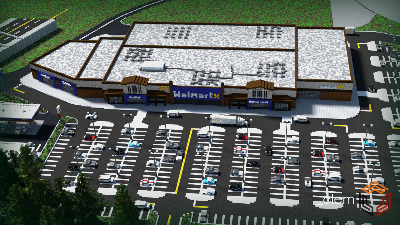 Walmart Supercenter | _clem Minecraft Map
