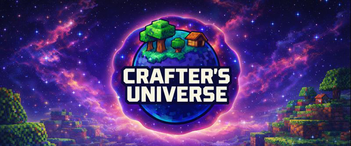 Crafter's Universe - New SMP Community 1.21.8 | Terra World Gen | Pyro ...