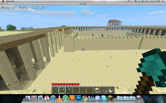Second Temple Reconstruction Minecraft Map