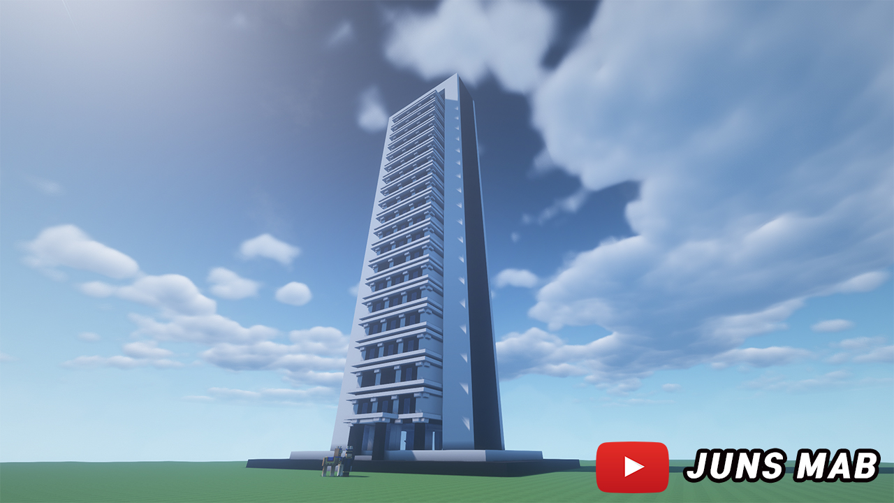 How to build Skyscraper Minecraft Map