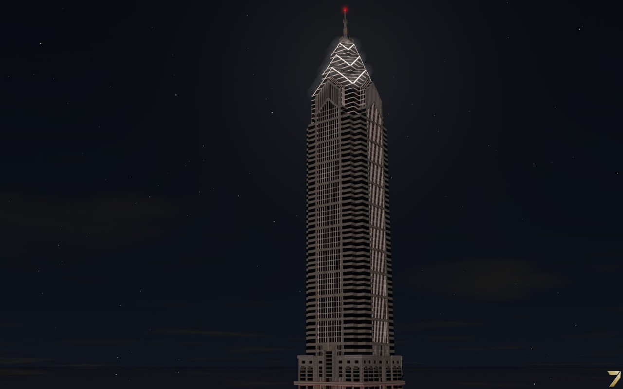 Liberty Place, Philadelphia Minecraft Project