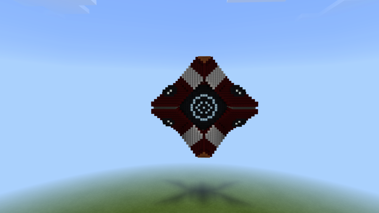 A ghost from Destiny (Frontier shell) Minecraft Map