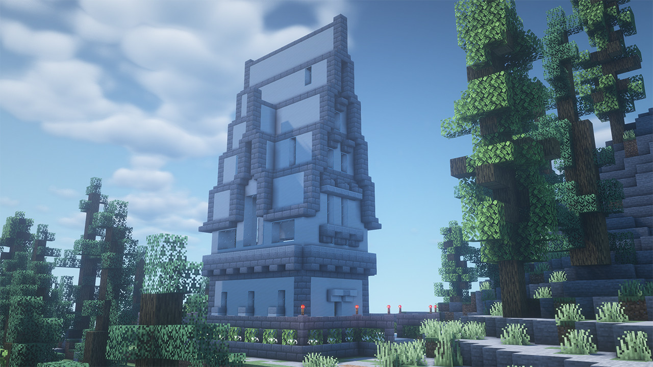 A real architect's building houses in Minecraft tutorial / Castle House ...