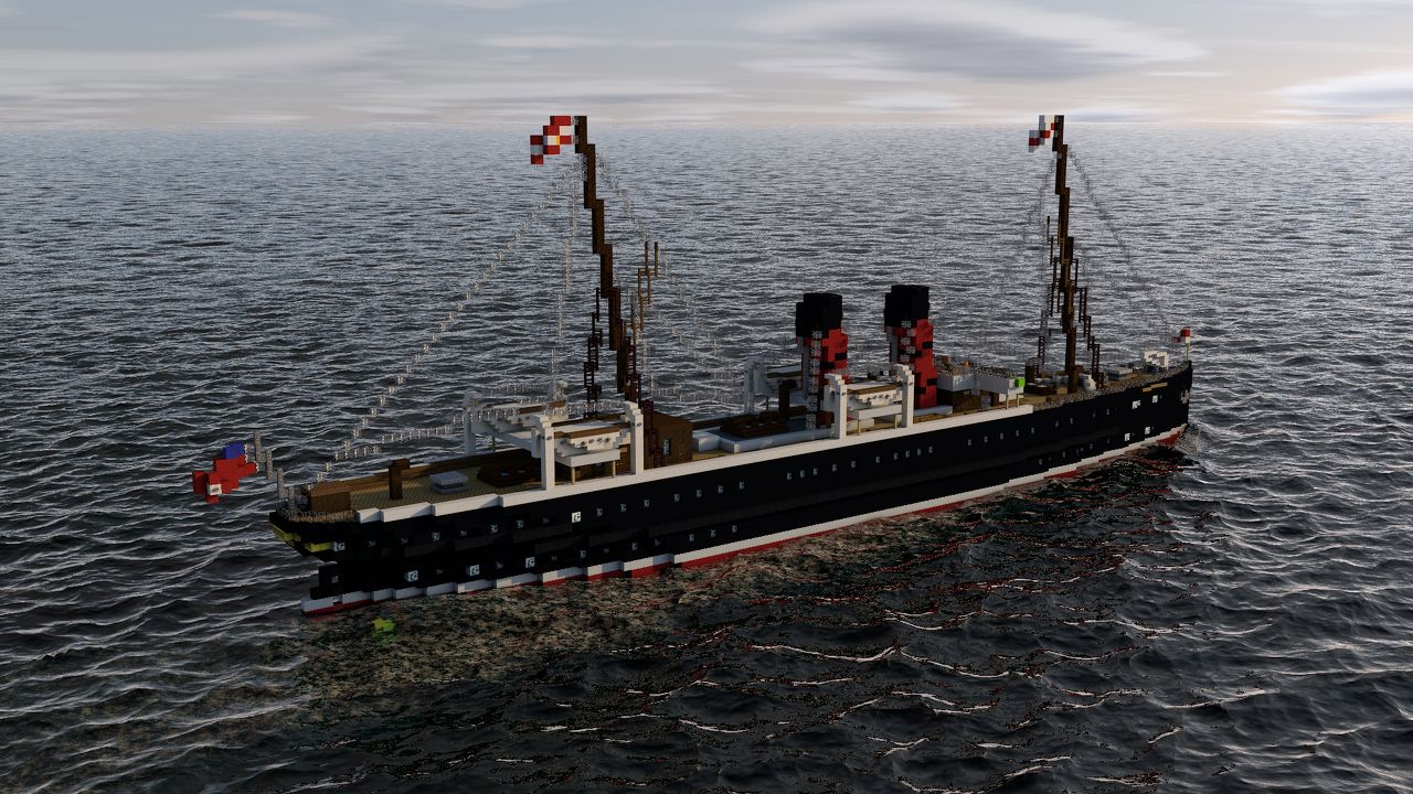RMS Tynwald (1891) Minecraft Map