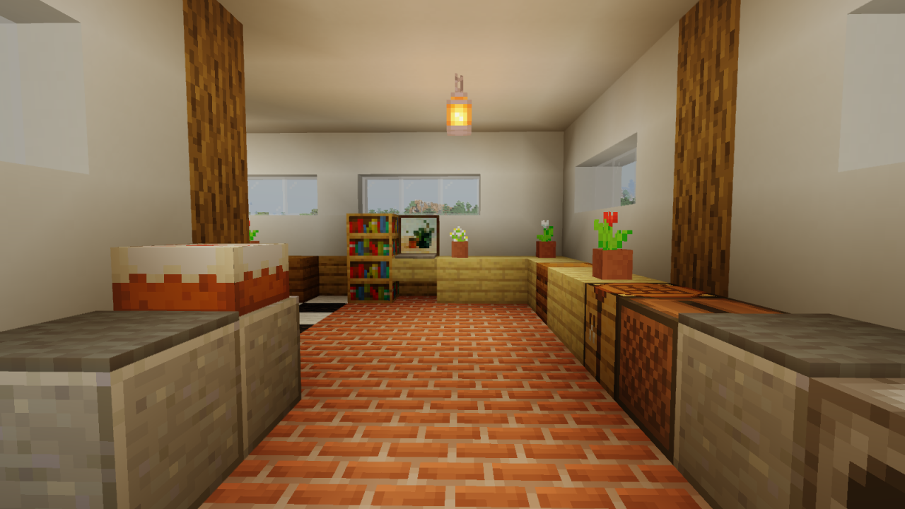 Minecraft:Pretty house for survival (Tutorial) Minecraft Map