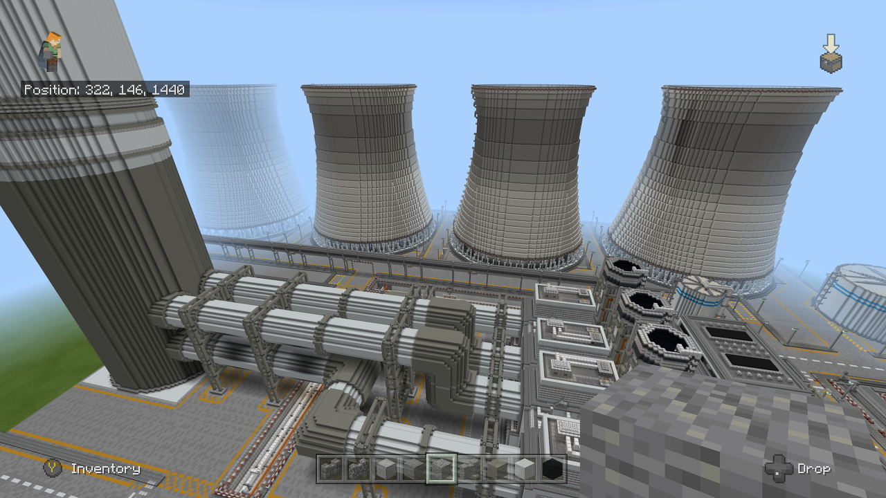 coal fired power plant i'm building Minecraft Map
