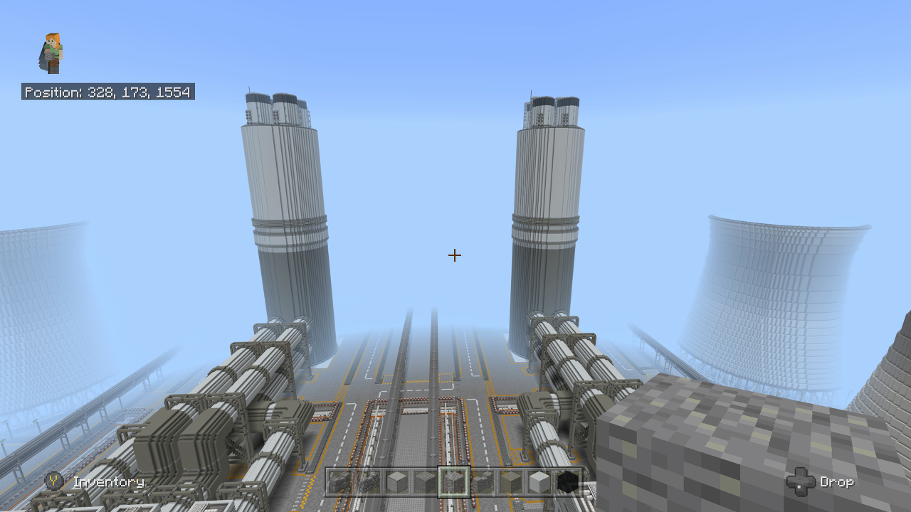 coal fired power plant i'm building Minecraft Map