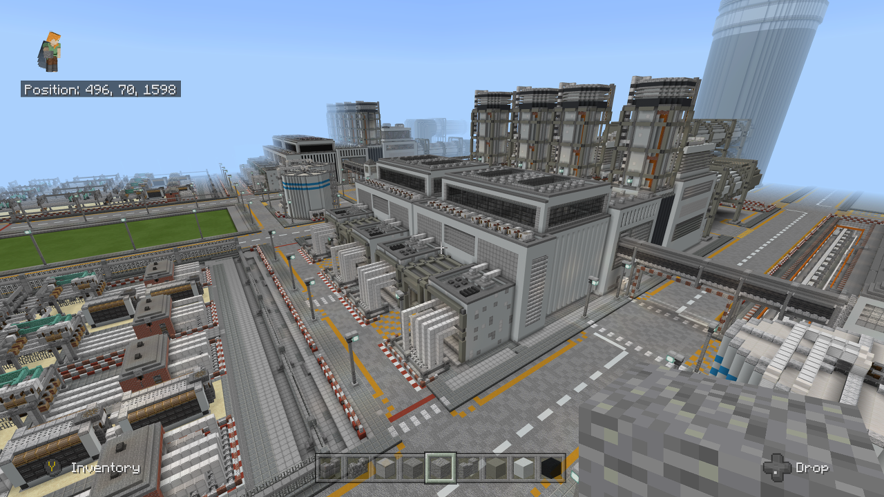 coal fired power plant i'm building Minecraft Map