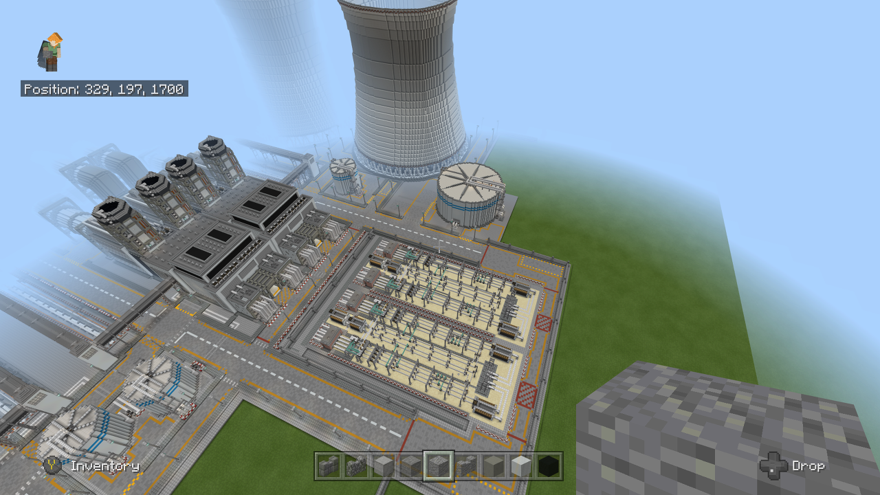 coal fired power plant i'm building Minecraft Map