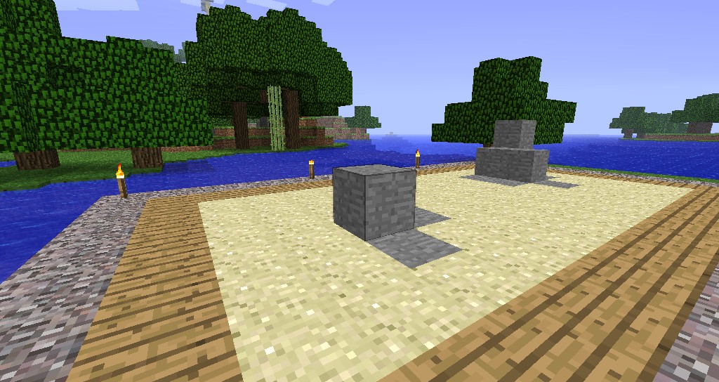 small temple Minecraft Map