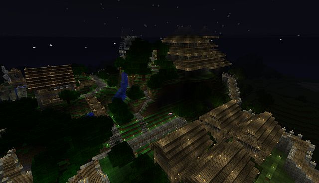 City Of Lights Minecraft Map