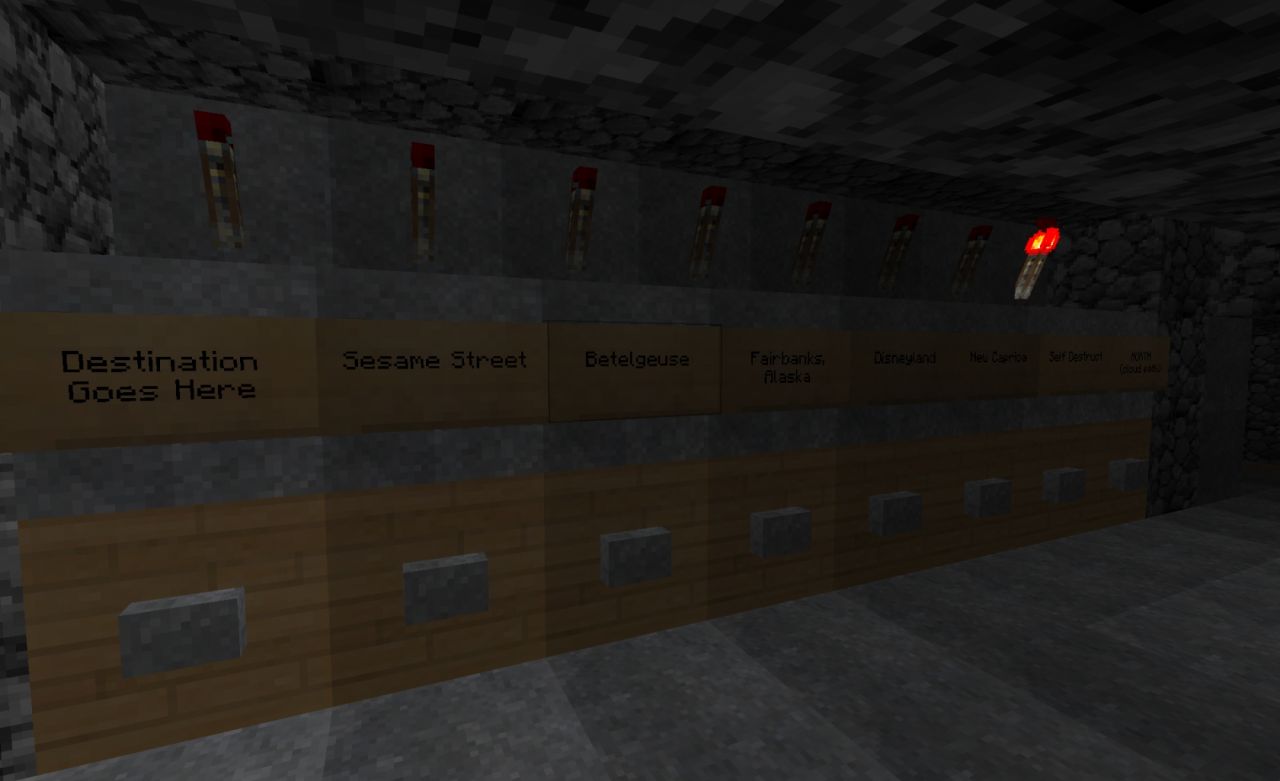 minecart station complete !!! Minecraft Map