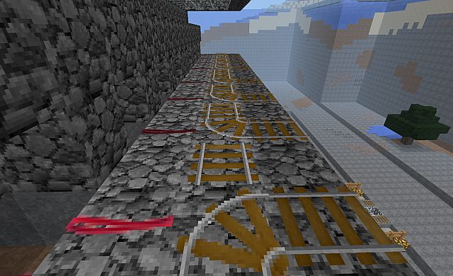 minecart station complete !!! Minecraft Map