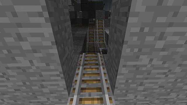 Fully automatic minecart system (FAMS) Minecraft Map