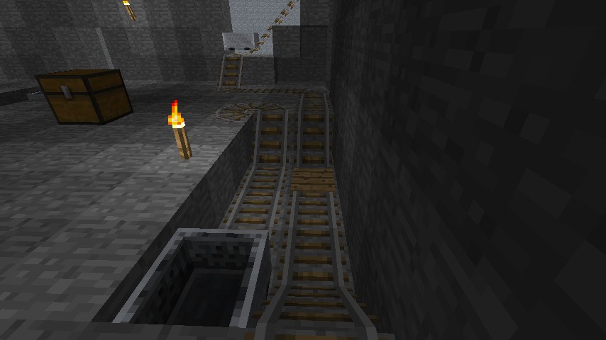 Fully automatic minecart system (FAMS) Minecraft Map