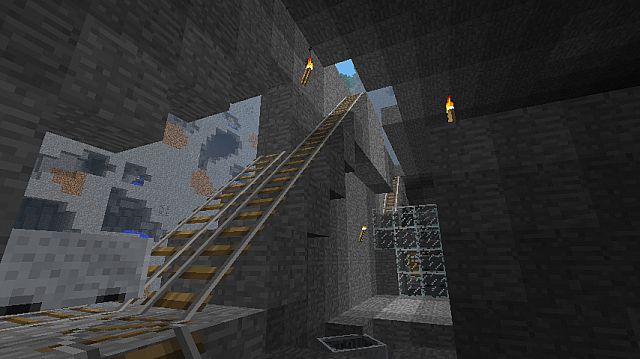 Fully automatic minecart system (FAMS) Minecraft Map